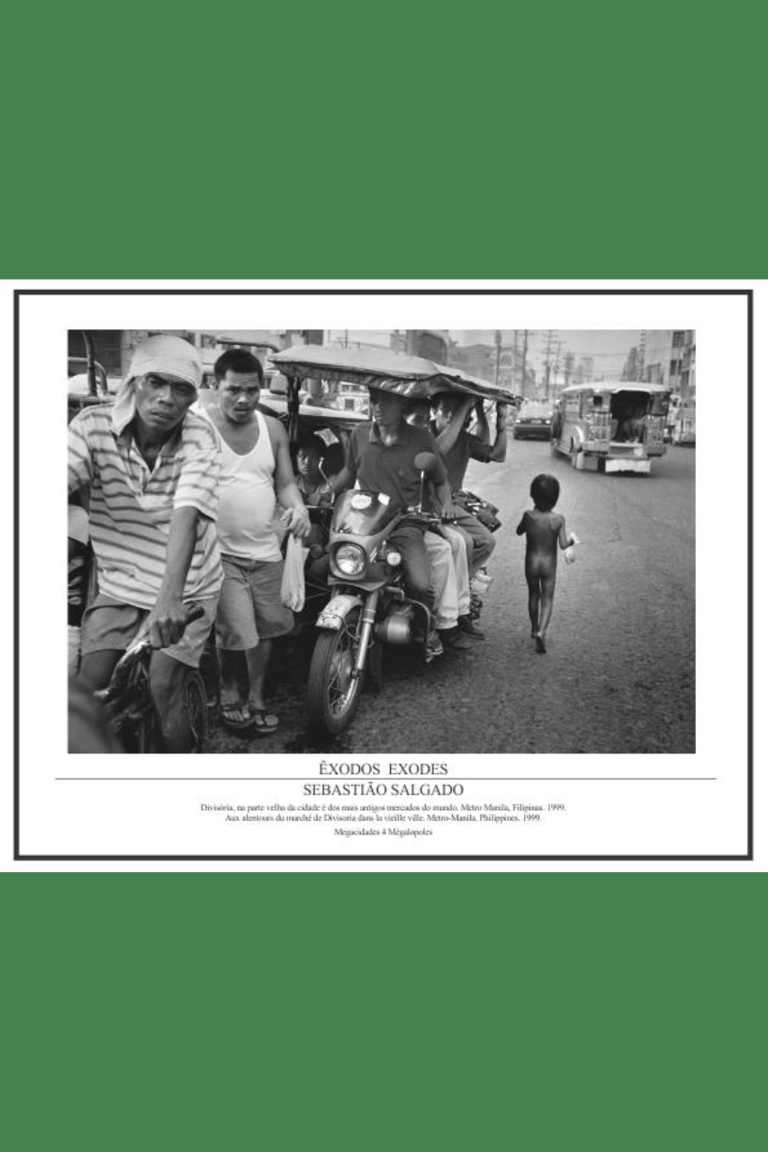 Pôster Coleção Êxodos Sebastião Salgado Megacidades Nº 04 - Instituto Terra