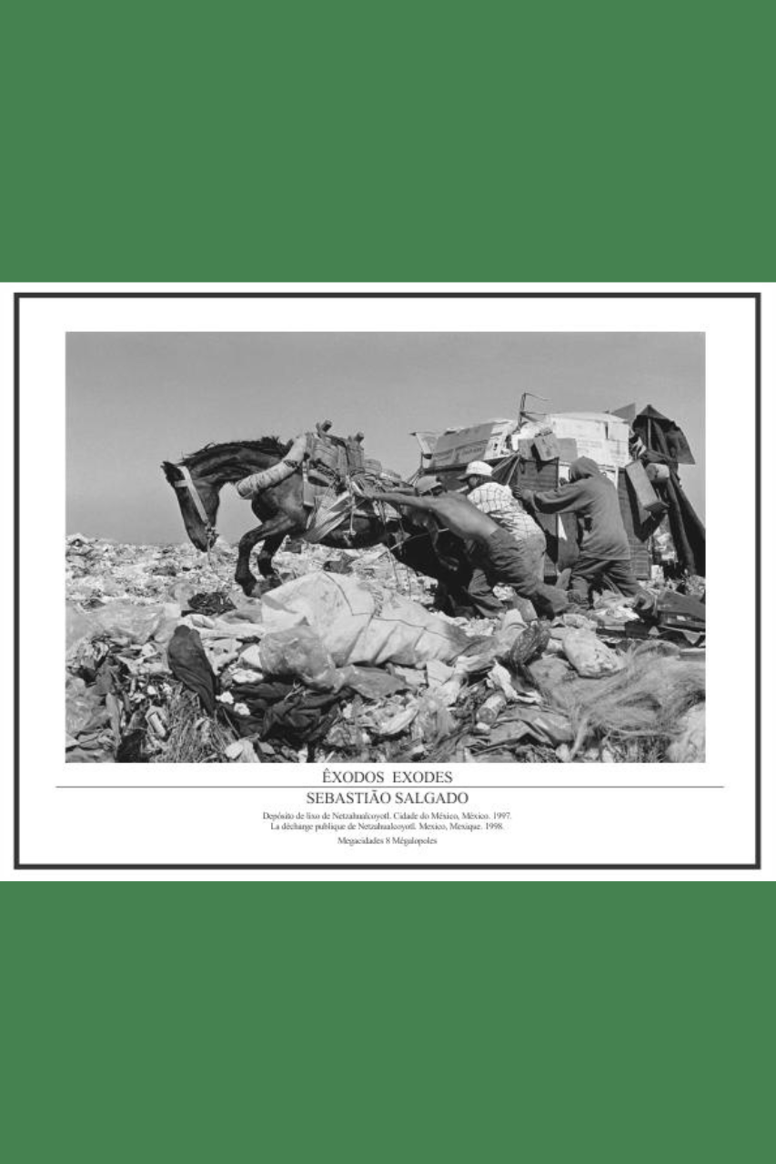 Pôster Coleção Êxodos Sebastião Salgado Megacidades Nº 08 - Instituto Terra